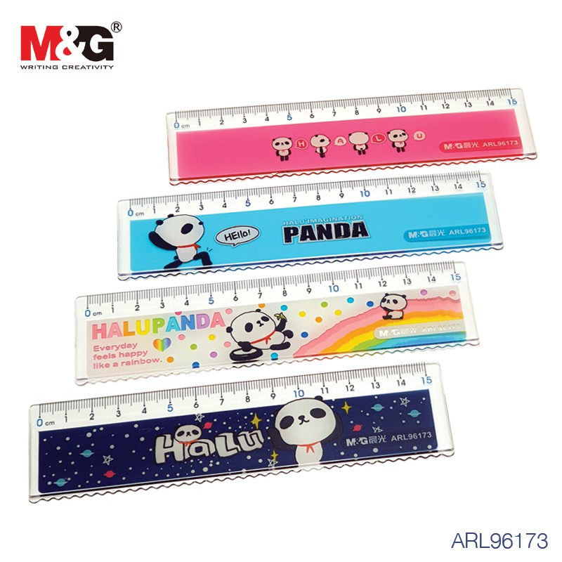 M&G Ruler 15cm ARL96173 Halu Panda | Shopee Philippines