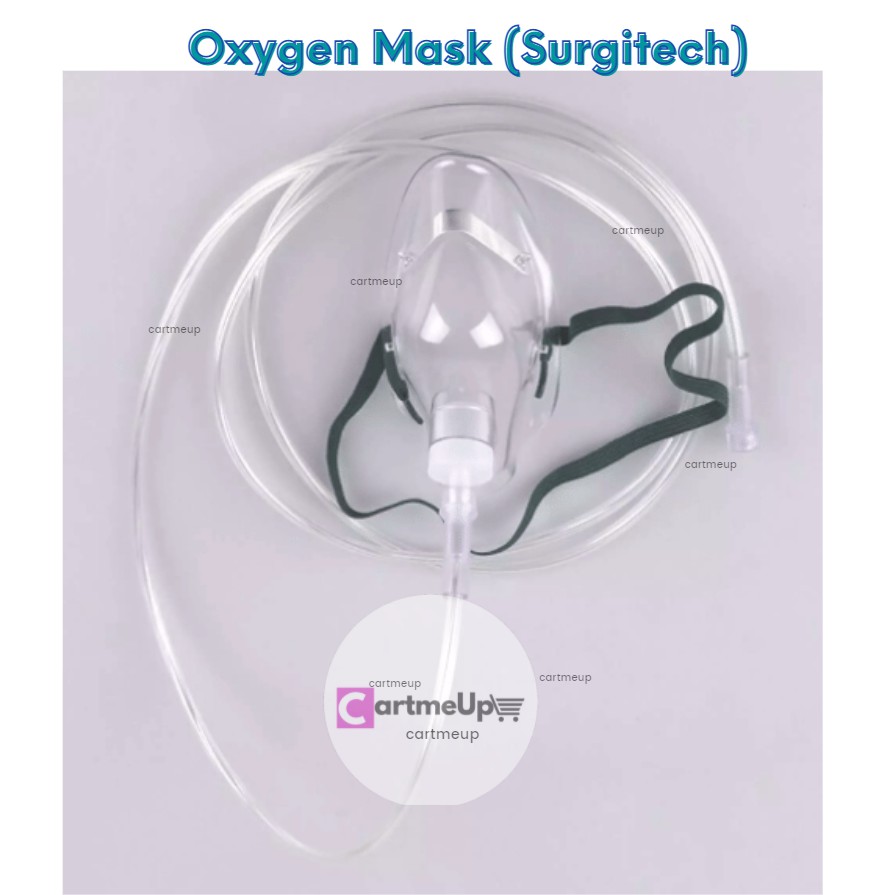 (CART-Z) Oxygen Mask (Surgitech) | Shopee Philippines