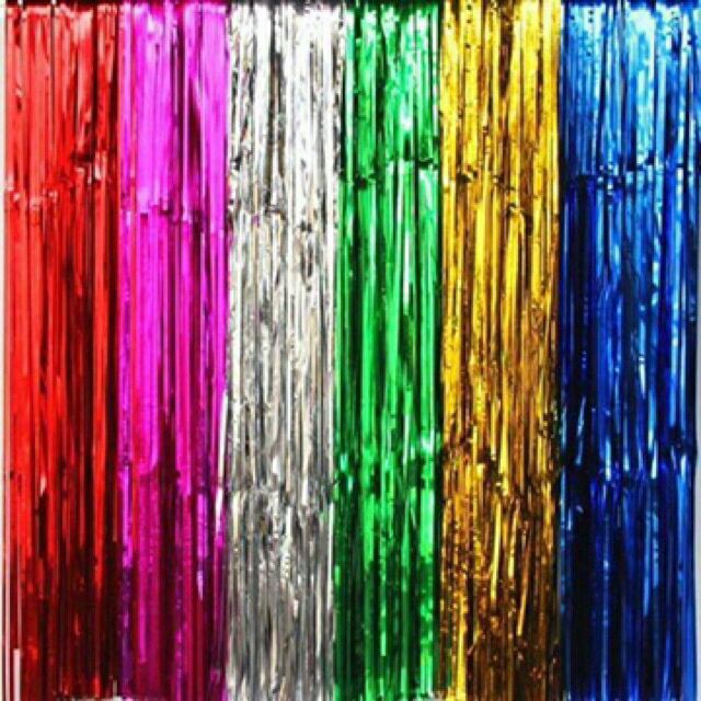 Foil Curtain Backdrop Decor Design 1meterx2meter size | Shopee Philippines