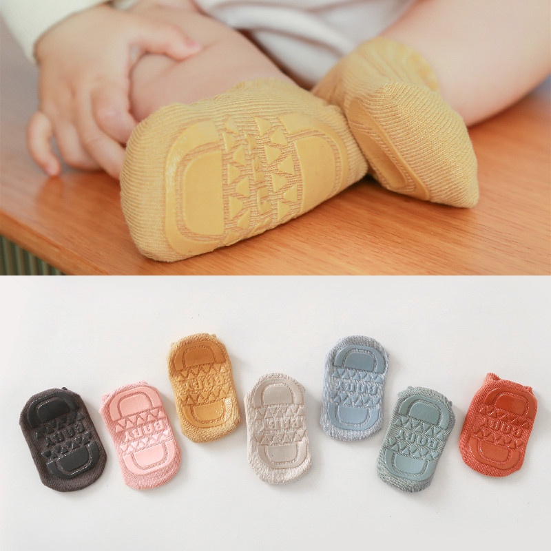 New baby socks non-slip shallow mouth baby boat socks newborn toddler ...