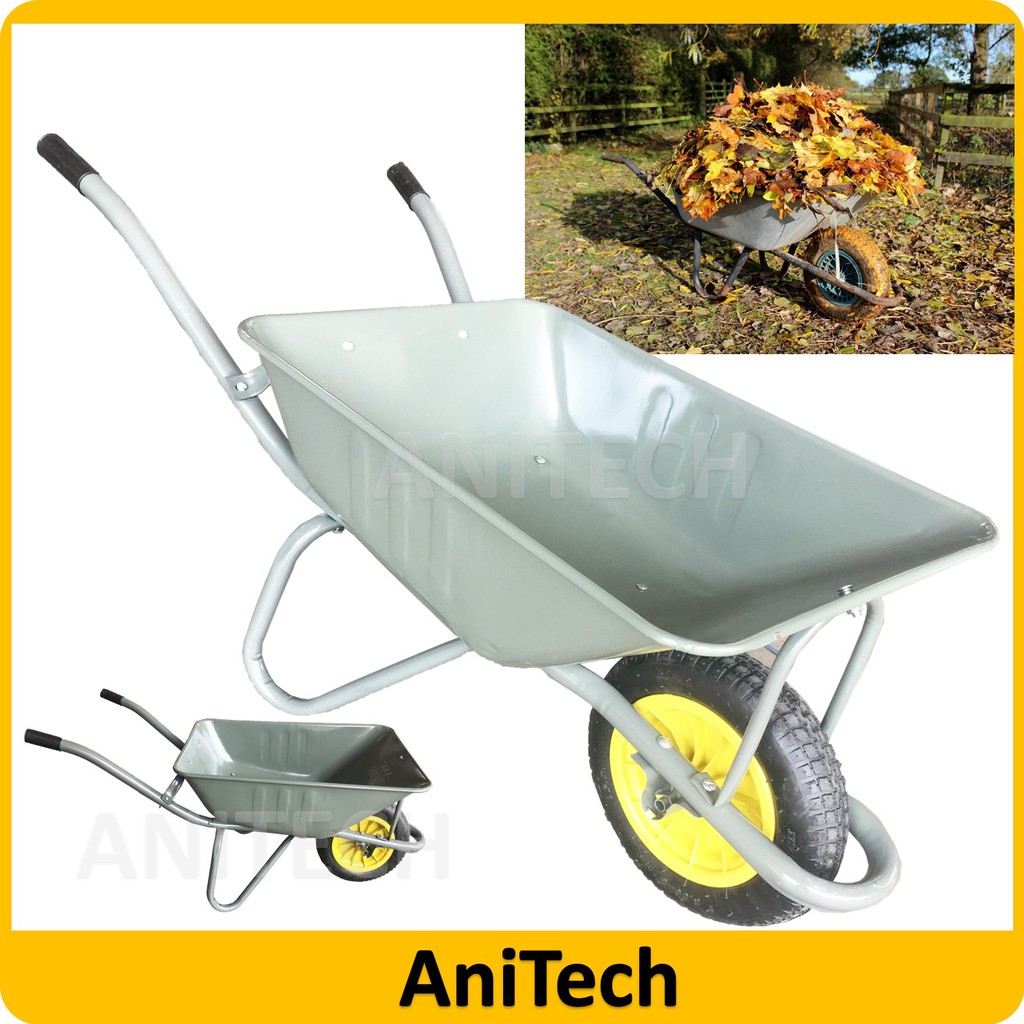 ANITECH 103 High Quality Wheelbarrow Cart Strong Wheel Barrow (Deep ...