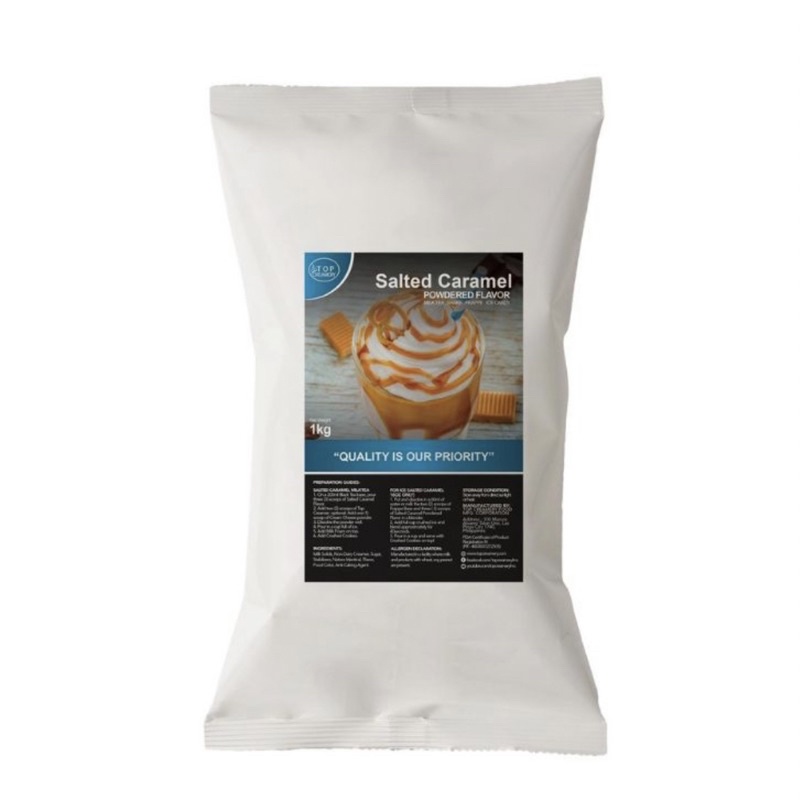 Top Creamery Salted Caramel Powder 1kg | Shopee Philippines