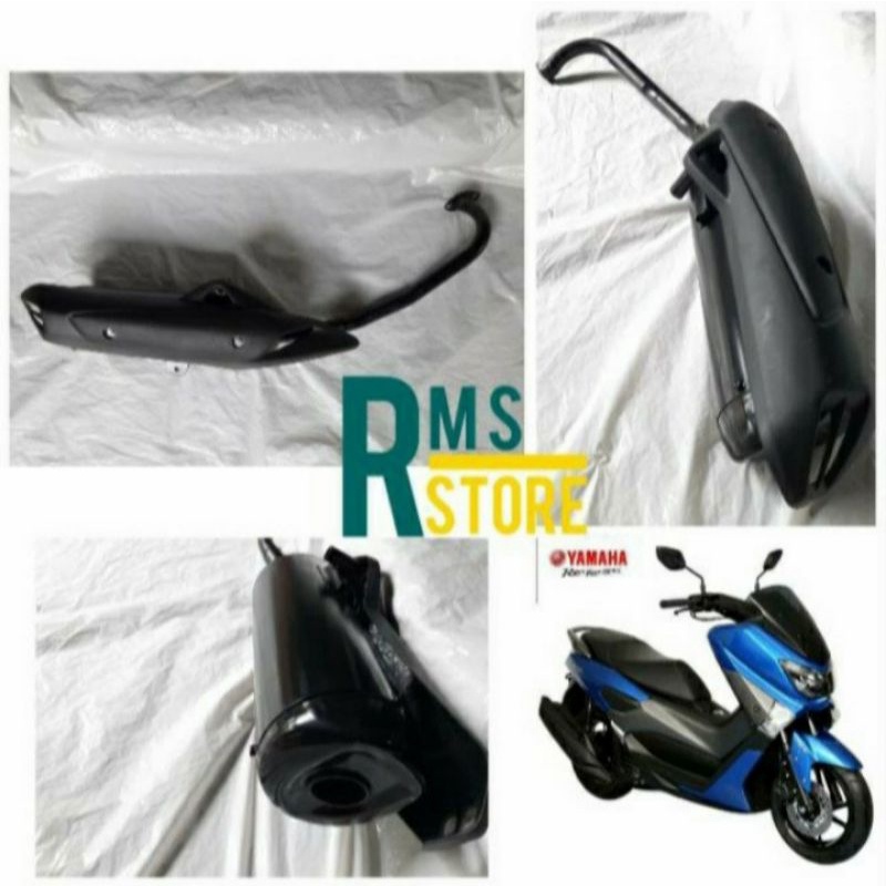 Yamaha NMAX Racing Exhaust Standard Model Plus Kanlpot Cover | Shopee ...