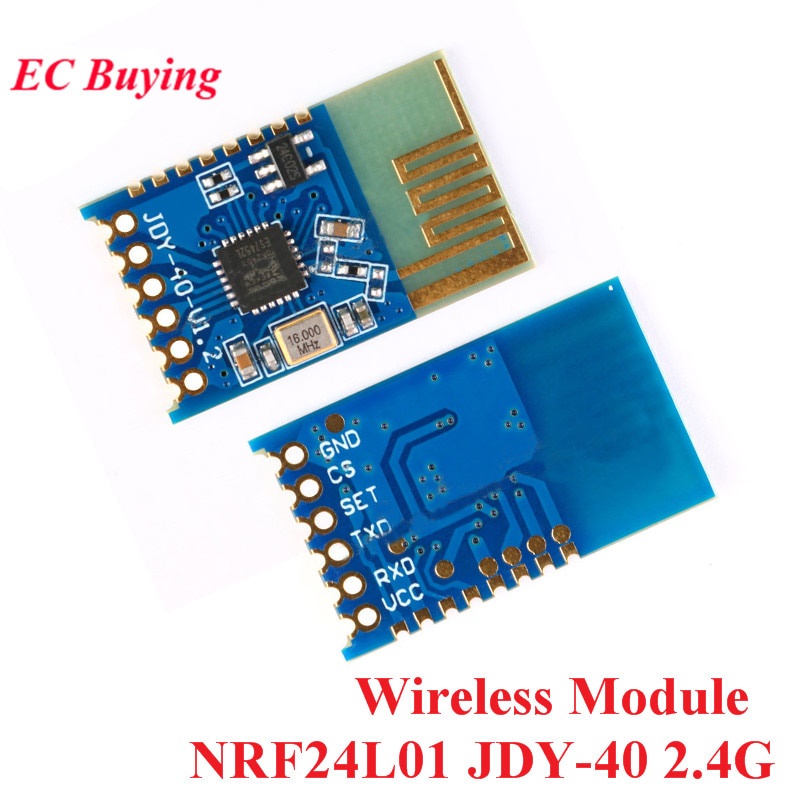 10pcs NRF24L01 JDY-40 2.4G Wireless Serial Port Transmission Transceiver Module Remote ...