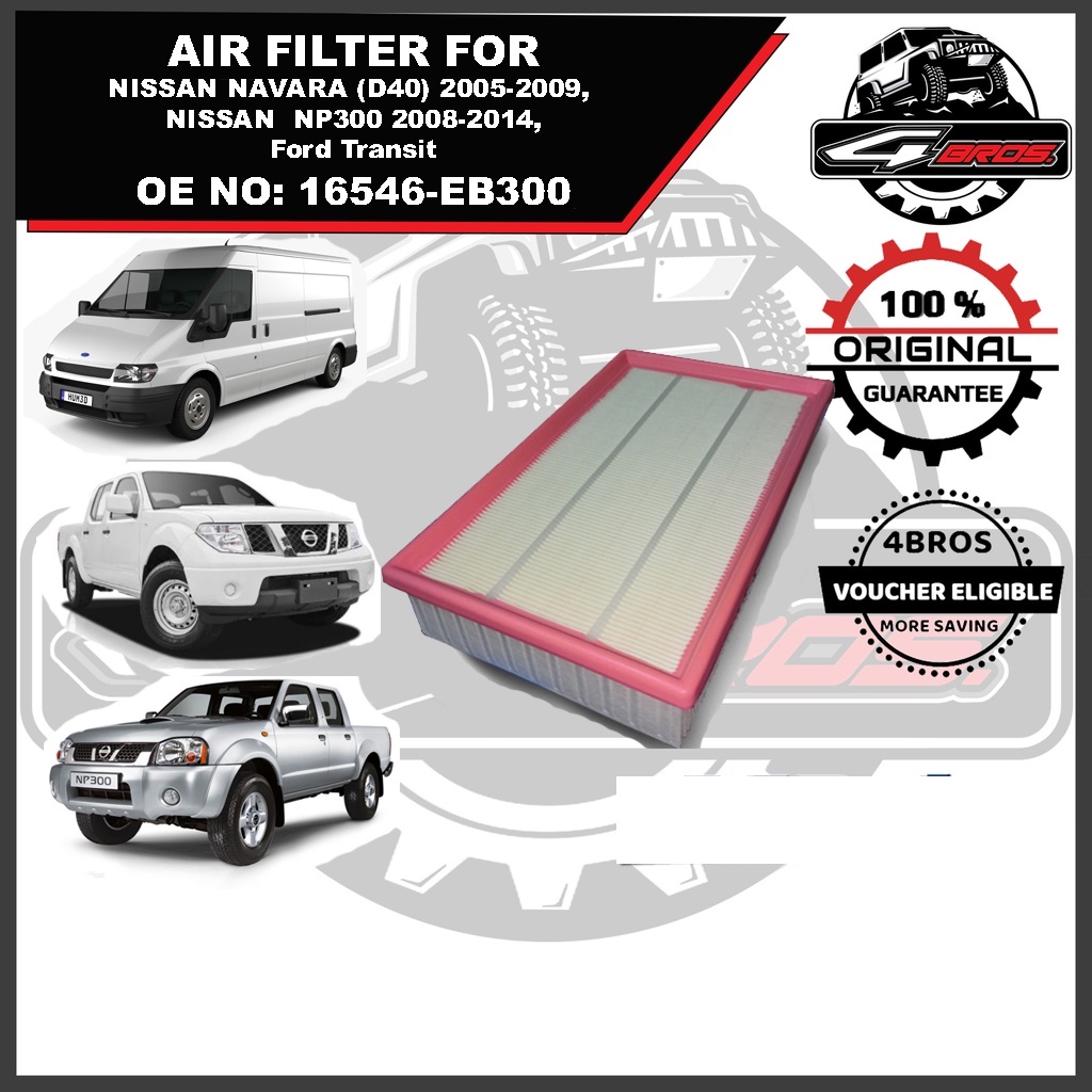 Air Filter for Navara D40 05-09, NP300 08-14, Pathfinder 05 up, Ford ...