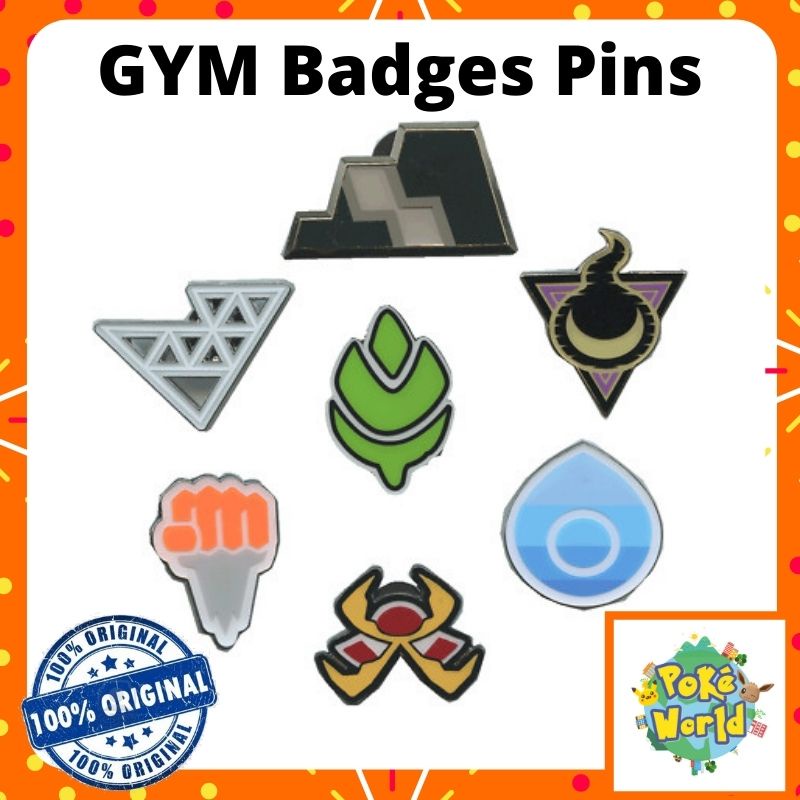 Pokemon Collector's Pins and Gym Badges | Shopee Philippines