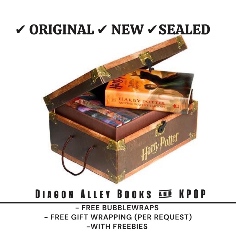 NEW | ONHAND Harry Potter Hardcover Chest Boxed Set (Hardcover ...