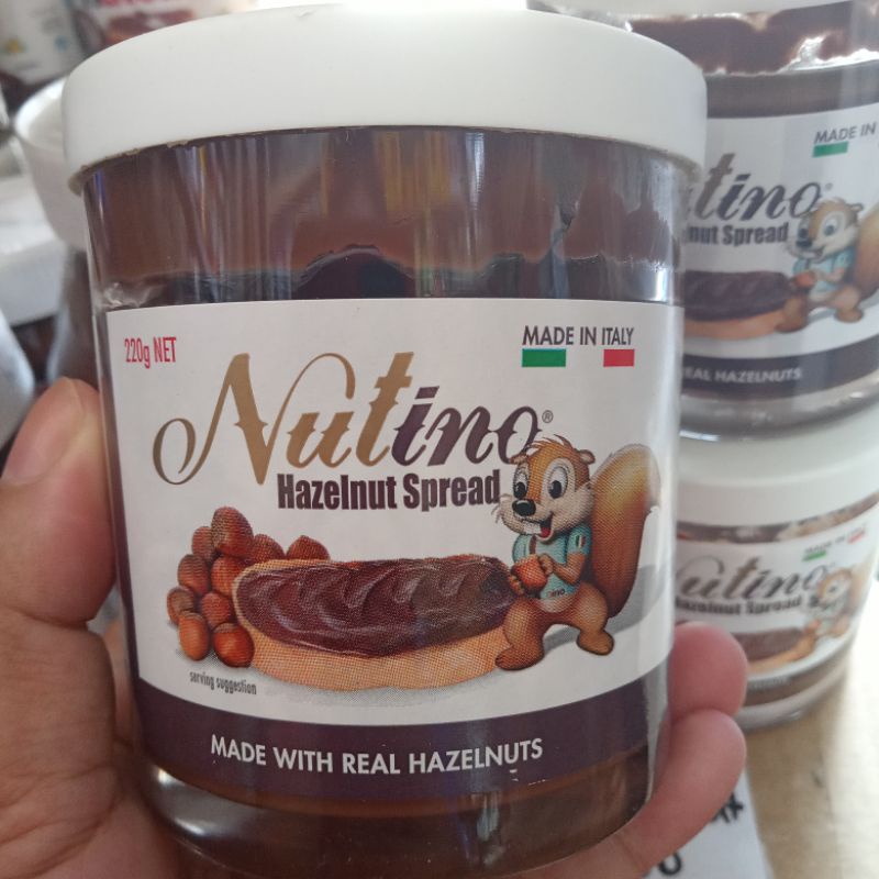 Nutino hazelnut spread 220g | Shopee Philippines