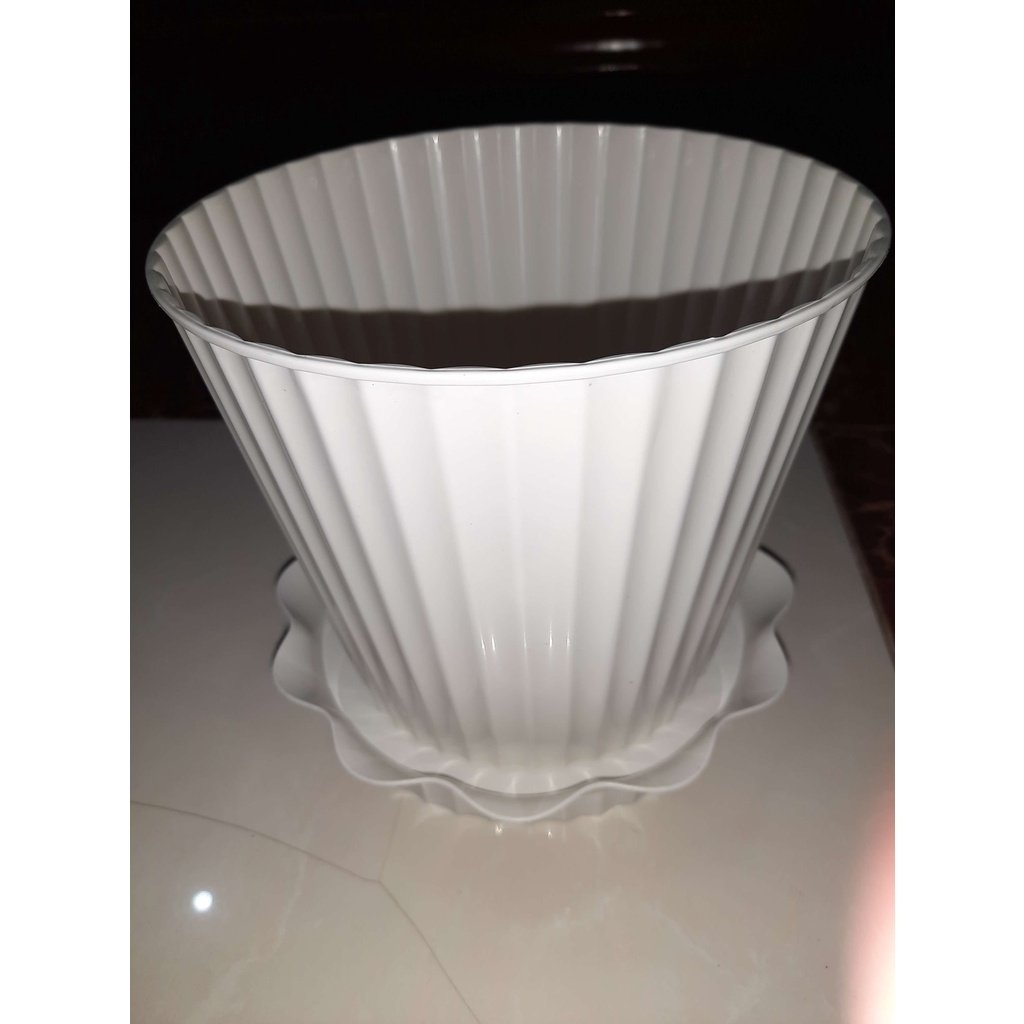 Medium pots for plants with saucer (6.5x5 inches) 42 pesos each only ...