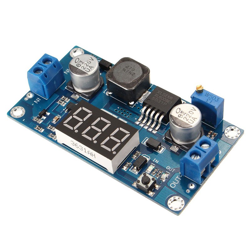 DC-DC Step-up Converter Module 4A Power Supply Voltage Adjustable XL ...