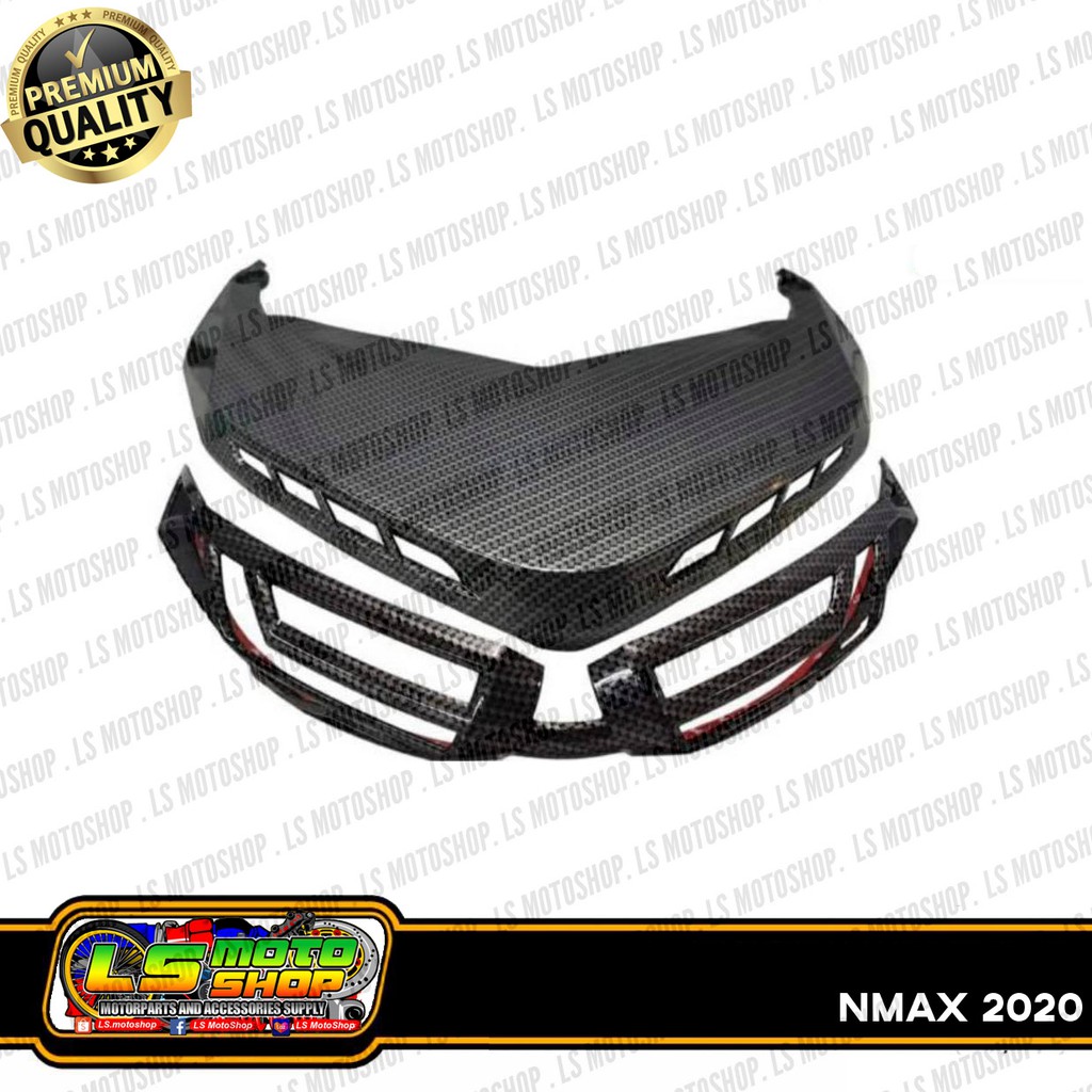 LS Nemo Carbon Ductail and Tail Light Cover/Garnish Plug and Play Nmax ...