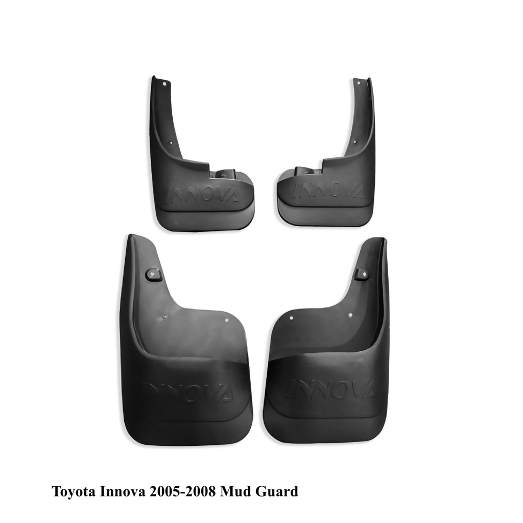 Toyota Innova 2005-2008 with Screw Mud Guard / Mudguard / Mud Flaps ...