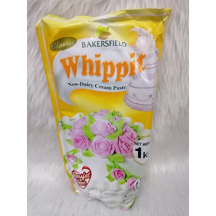 BakersField Whippit Non-Dairy Cream Paste (1kg) | Shopee Philippines
