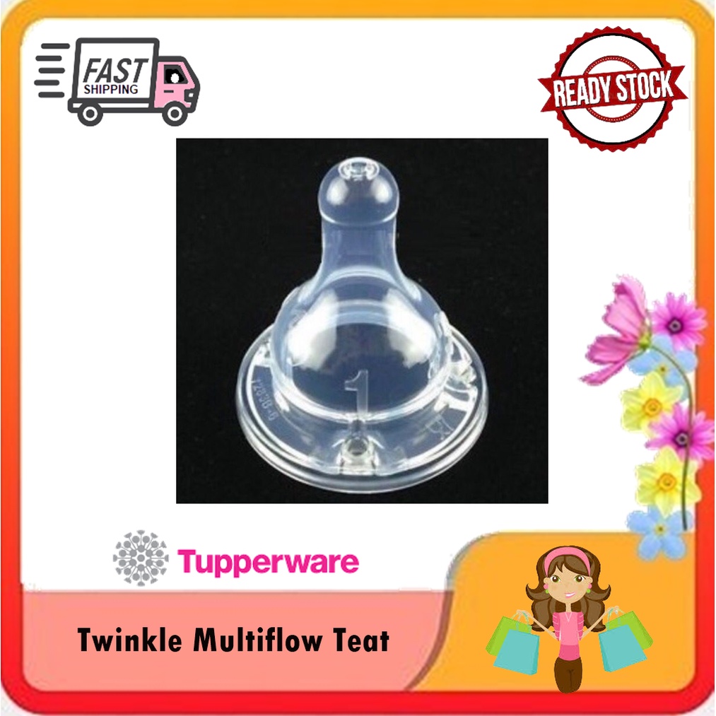 Tupperware Twinkle Multiflow Teat (1) | Shopee Philippines