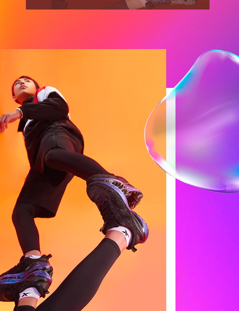 Xtep DYNAMIC FOAM Men Running Shoes Lightweight Breathable Cushioning ...