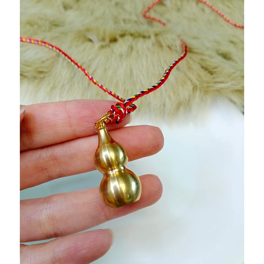 Wulou Red String Gold Necklace for Health & Wealth | Shopee Philippines
