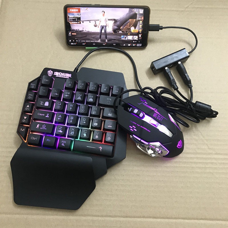 Mobile phone mobile game chicken-eating auxiliary artifact one-handed ...