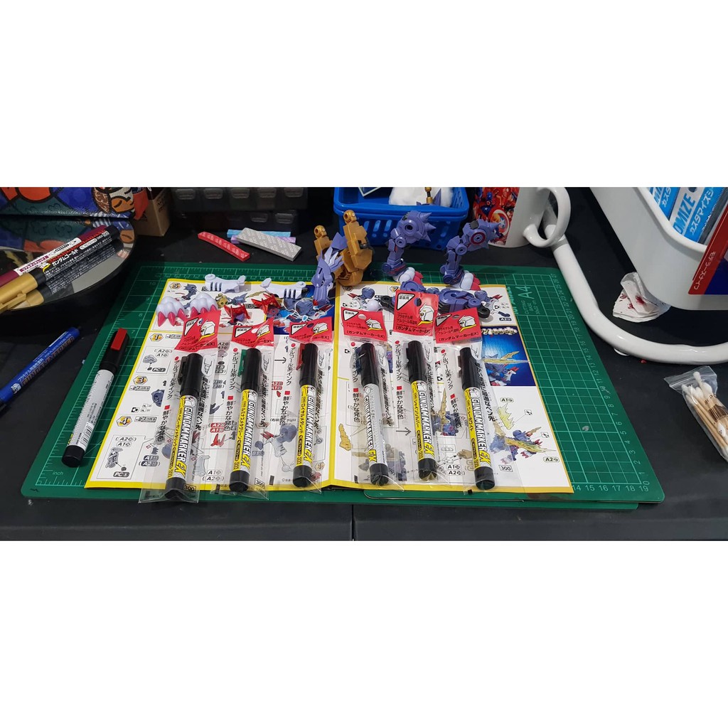 Gundam Markers EX (Gunpla Tools) | Shopee Philippines