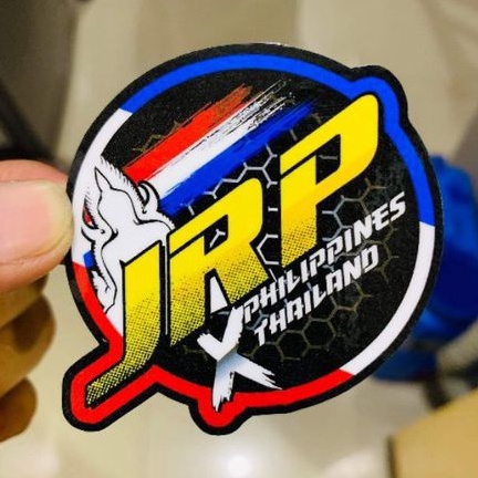 Jrp motorcycle sticker - actual product display | Shopee Philippines