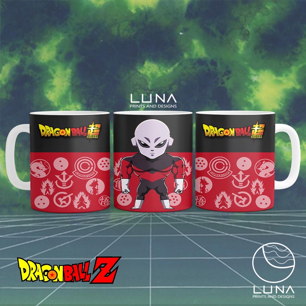 Dragon ball chibi Mug Collection Goku, Gohan, Cell, Brolly, Beerus ...