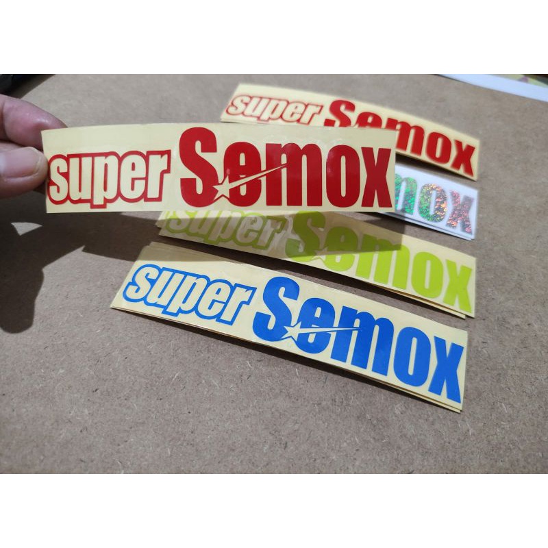 Super SEMOX STICKER CUTTING STICKER | Shopee Philippines