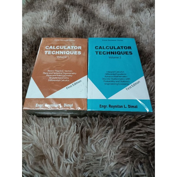CALCULATOR TECHNIQUES VOL1&2 | Shopee Philippines