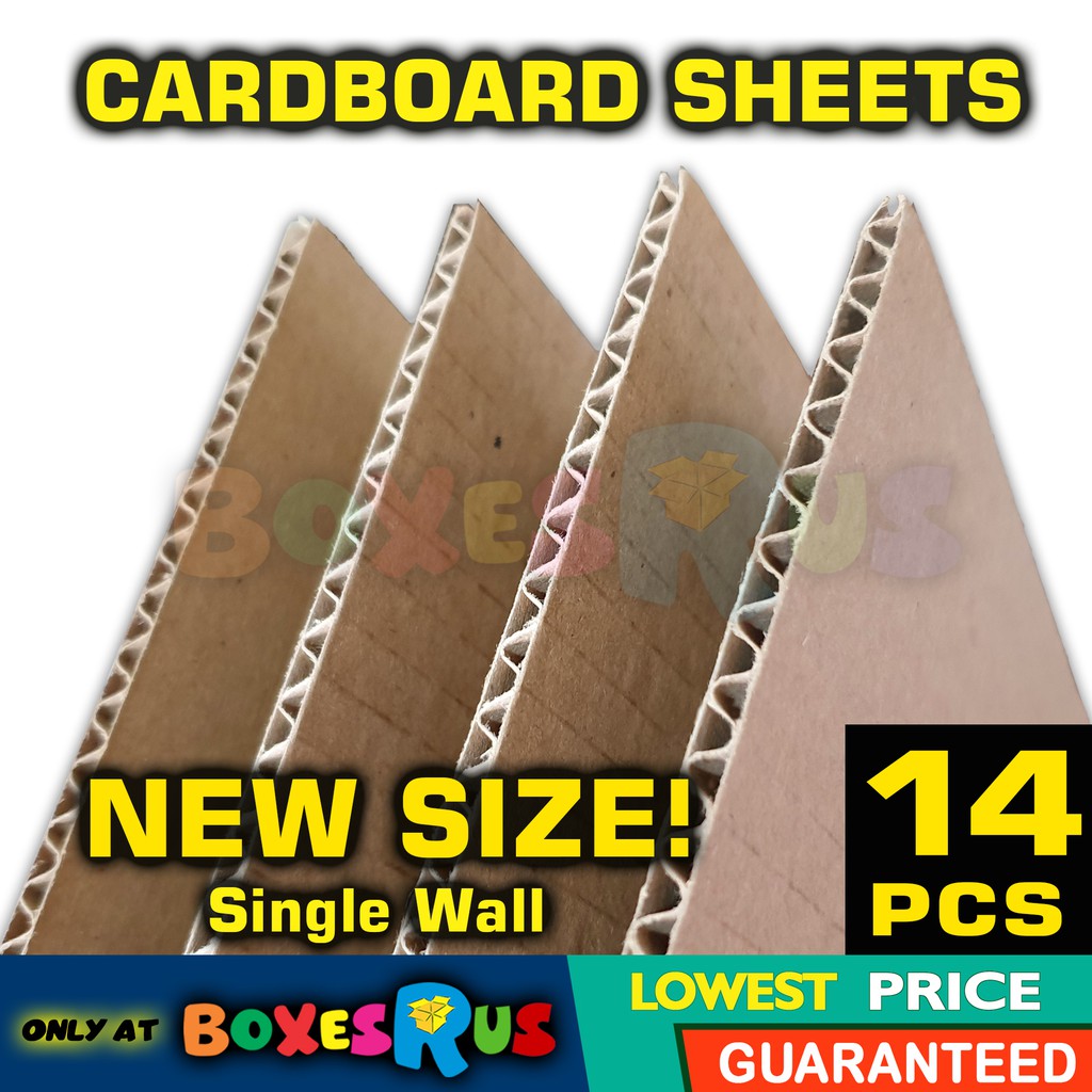 Cardboard Single Wall Corrugated Card Board Pads for Packaging (Kraft ...