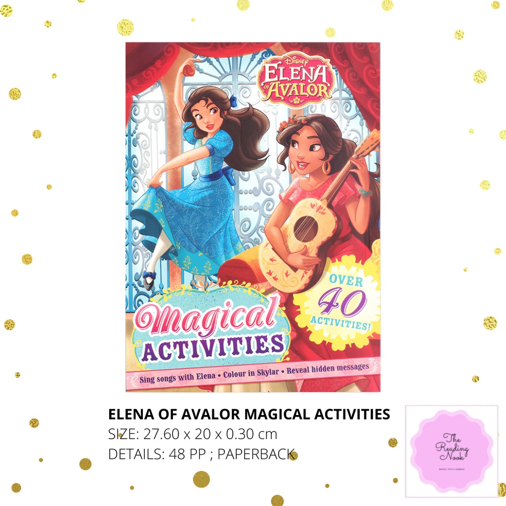 Disney Elena of Avalor - Magical Activities Book | Shopee Philippines