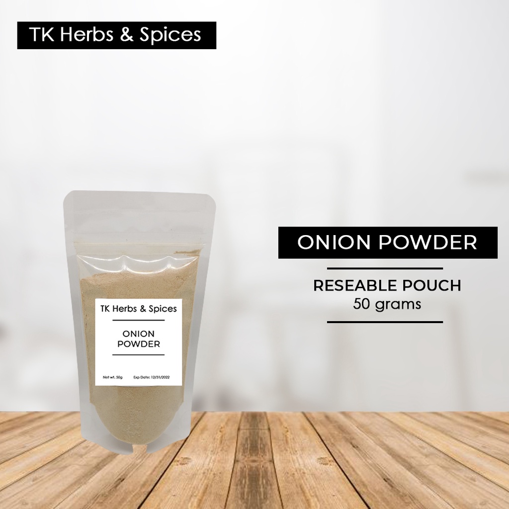 Premium Onion Powder Available in 50 ,100 grams & Flip top Bottle ...
