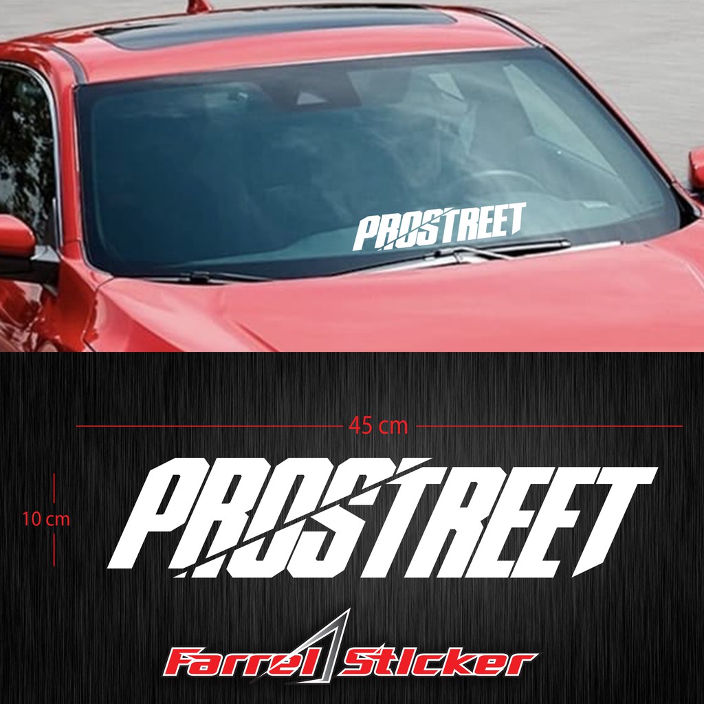 Pro STREET sticker PROSTREET sticker 45cm | Shopee Philippines