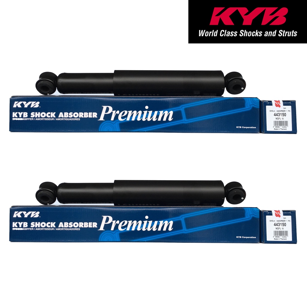 KYB 443150 for Mitsubishi L300 (ALL) 1987 - 2019 Set of 2 Rear Fluid Shock Absorber KAYABA ...