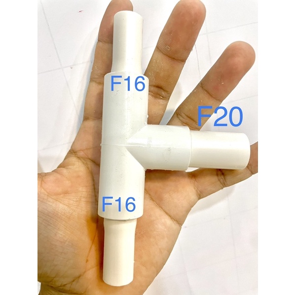 T plumbing connector - F16/20 T adapter without current reduction (DIY ... T plumbing connector - F16/20 T adapter without current reduction (DIY ...