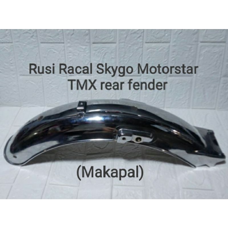 TMX rear fender Motorstar Skygo Rusi Euro | stainless | Shopee Philippines
