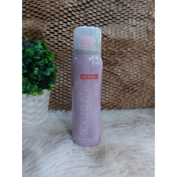 BENCH TICKLED PINK deo body spray 100ml | Shopee Philippines