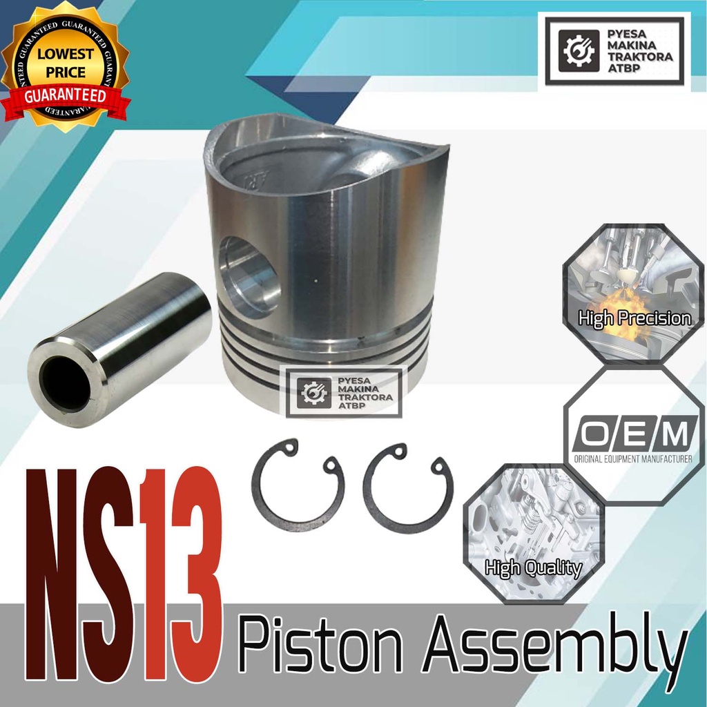 Piston Assembly Assy NS13 Yanmar Diesel Engine | Shopee Philippines