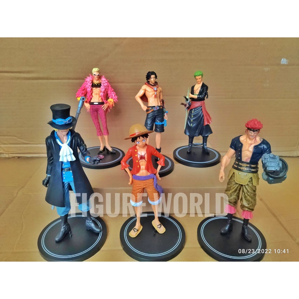 ONE PIECE FIGURE GRANDISTA -LIKE LUFFY,SABO,ACE,KIDD,ZORO,DOFLAMINGO K ...