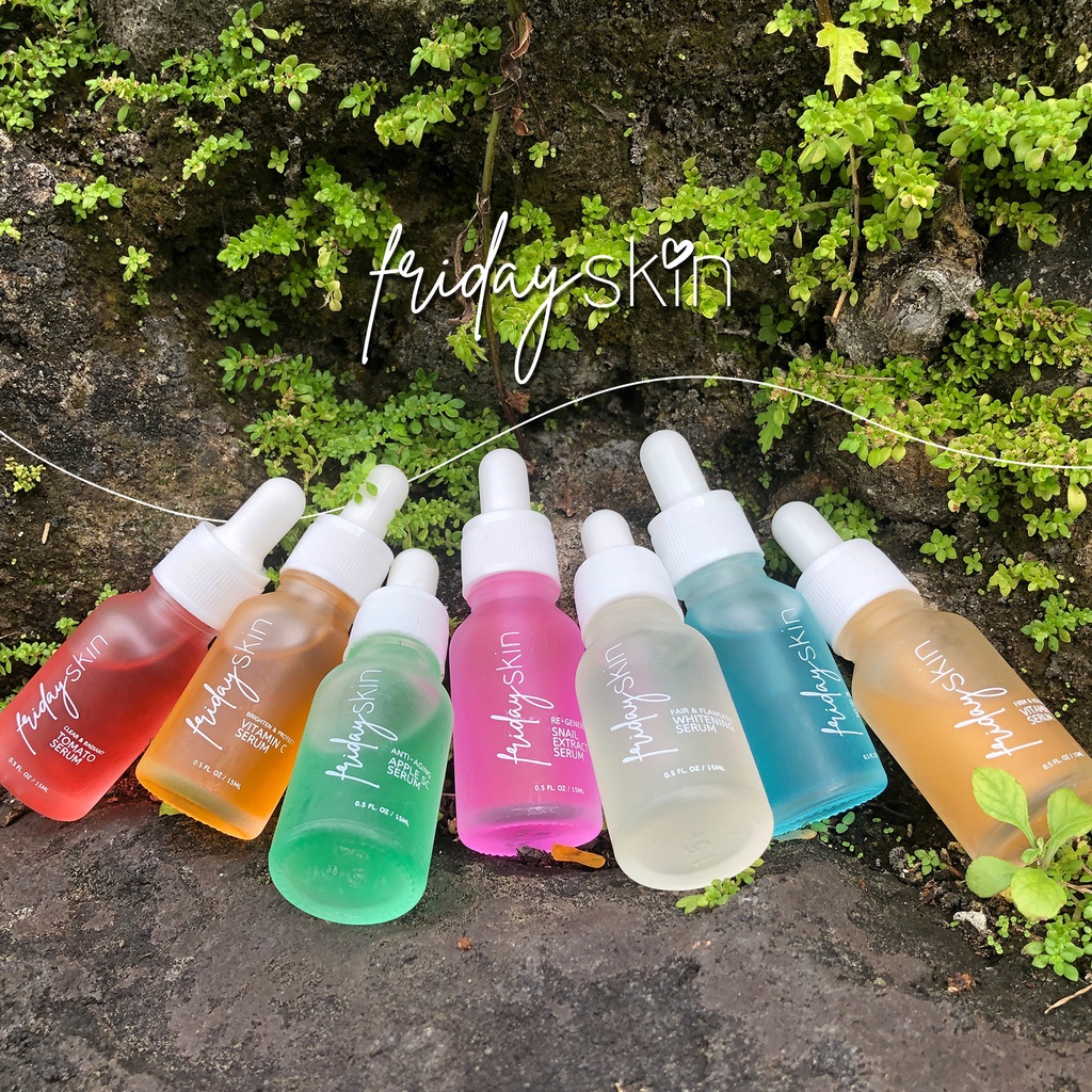 "FRIDAY" Skin Serum Series (15ml) - Authorize Distributor!! with ...