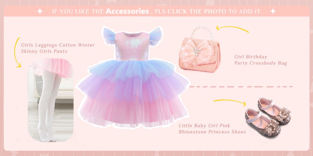 3-10Yrs Girls Rainbow Unicorn Princess Dress Girl Party Dress Tulle ... 3-10Yrs Girls Rainbow Unicorn Princess Dress Girl Party Dress Tulle ...