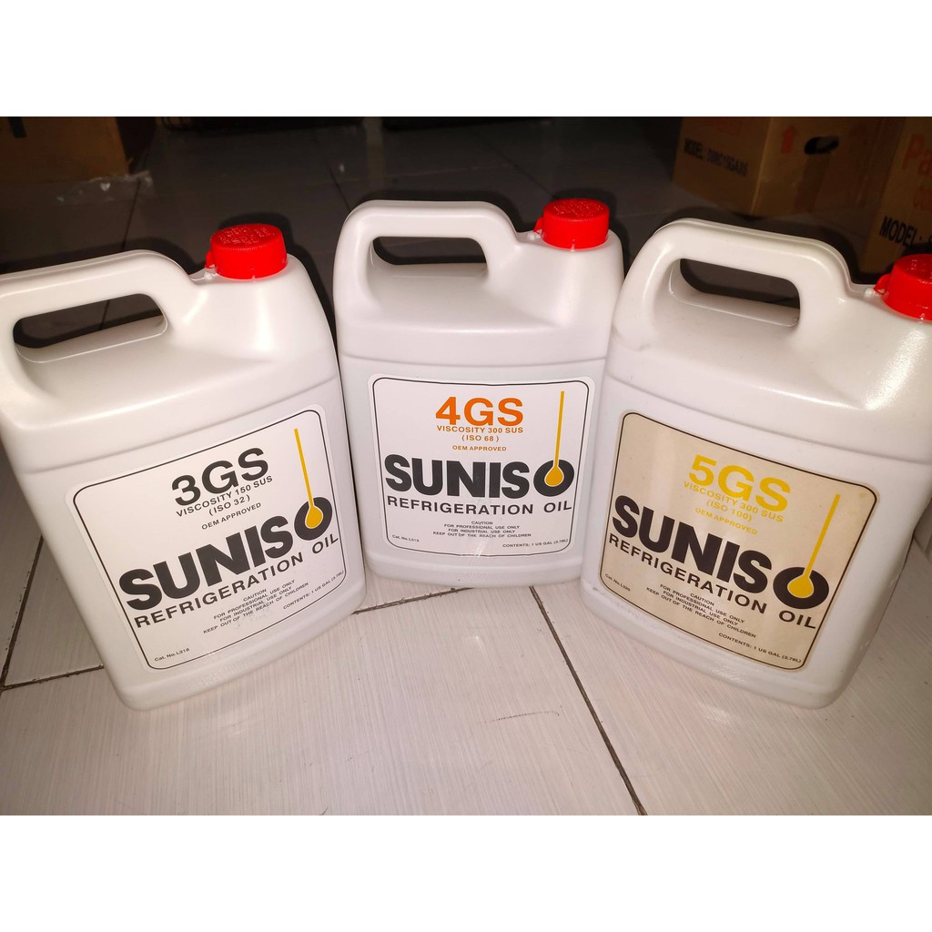 Suniso Refrigeration Oil 3GS 4GS 5GS | Shopee Philippines