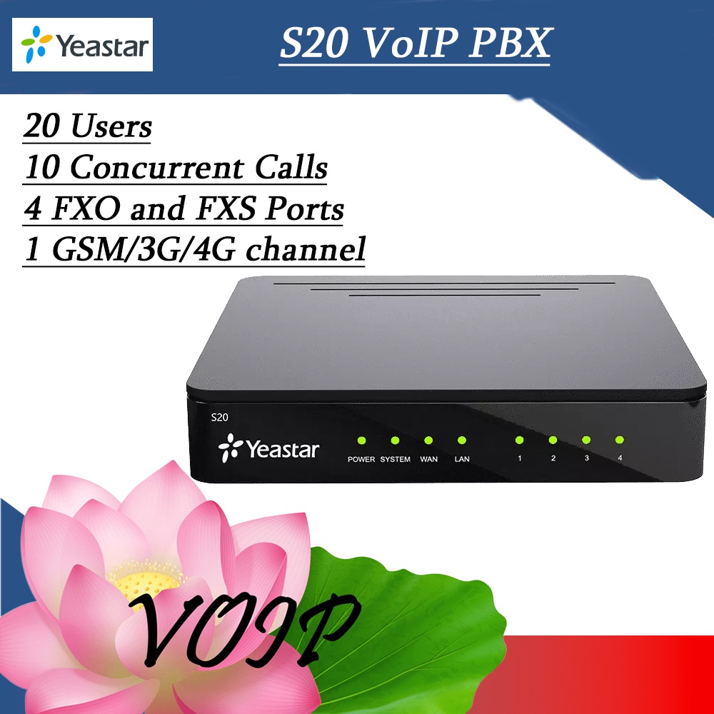 Yeastar S20 VoIP PBX for Small Business (Base unit only) (VAT INC PRICE) | Shopee Philippines