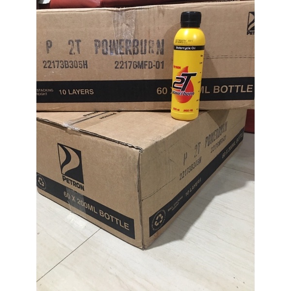 Petron 2T Power Burn 200ml per Box- 60 bottles | Shopee Philippines
