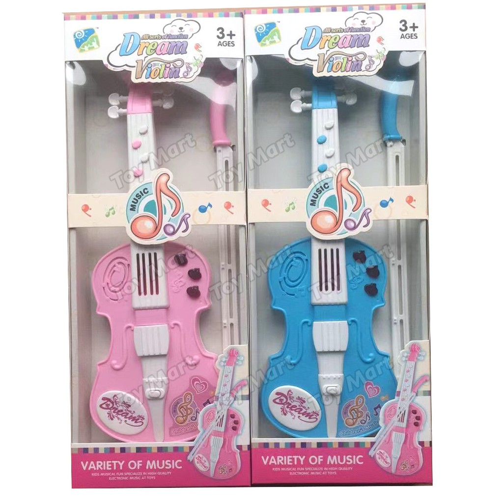 Music Electric Violin Light Sound Battery Operated Musical Instrument ...