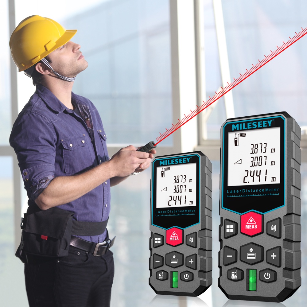 ★Mileseey★ Professional Laser Rangefinder X5 100M High Precision ...