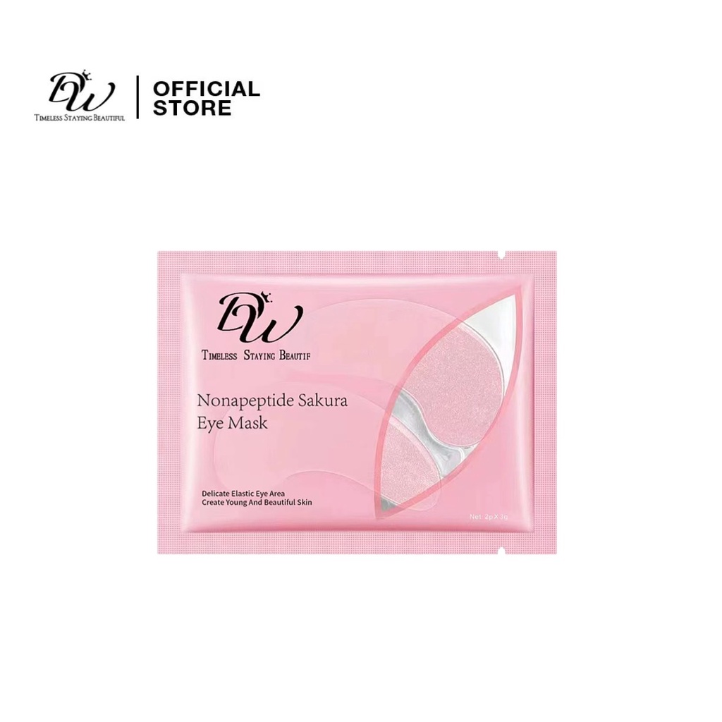 DW Nonapeptide Sakura Eye Moisturizing Collagen Mask | Shopee Philippines