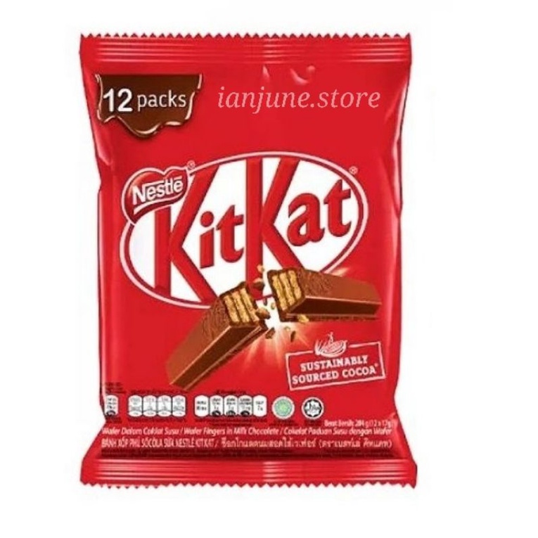 Nestle Kit Kat Wafer contains 12 Packs | Shopee Philippines