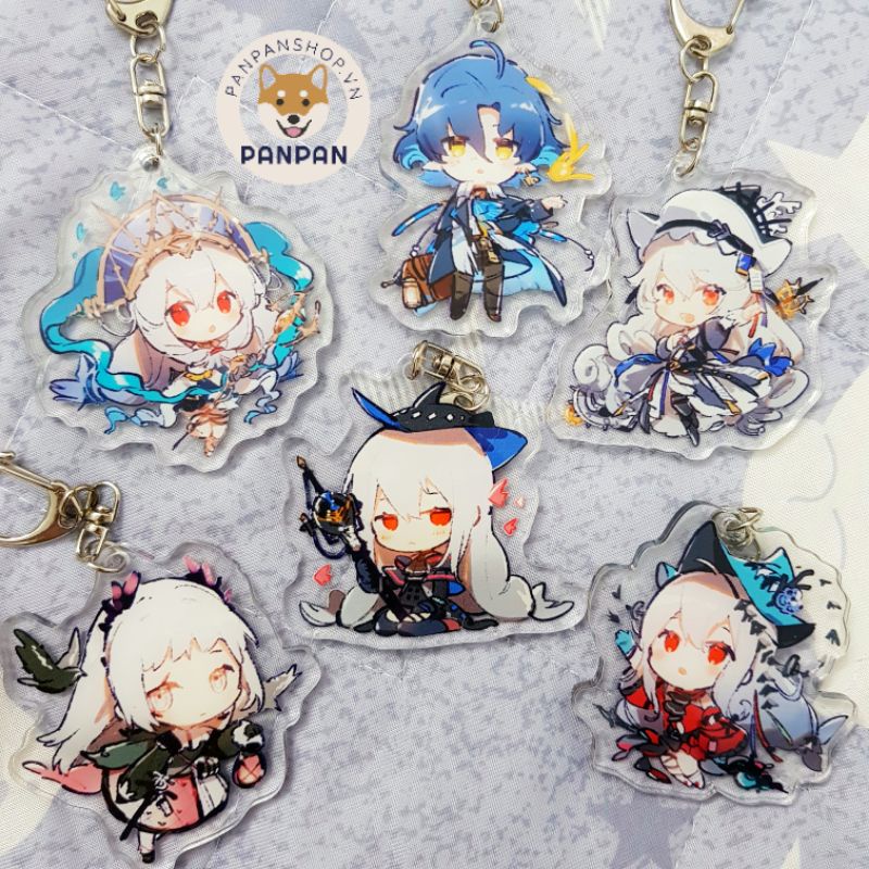 Deluxe Arknights Skin Anime Keychain (6cm) | Shopee Philippines