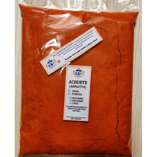 ANNATO [ATSUETE POWDER] available [½-kg] [1-kg] | Shopee Philippines