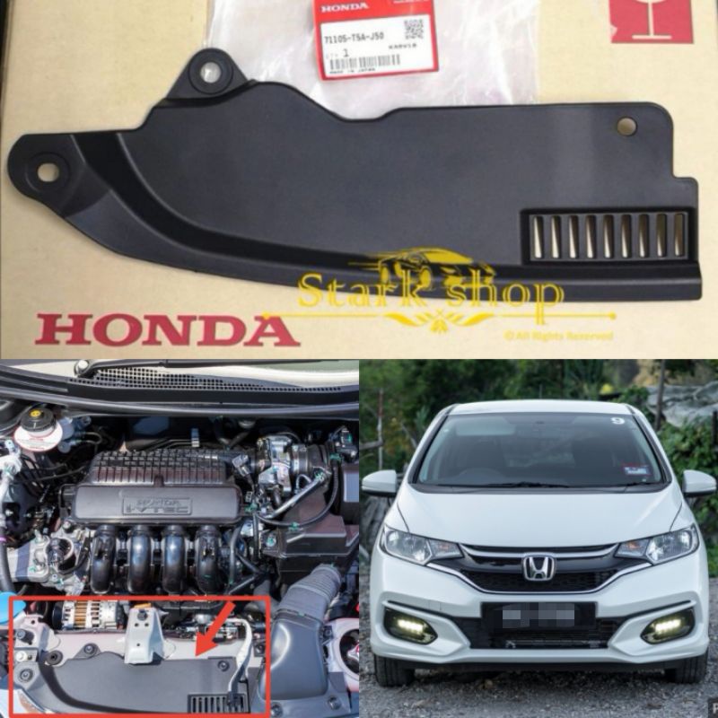 HONDA JAZZ GK5 2017~2019 T5A FRONT RADIATOR TOP COVER, FRONT BONNET ...