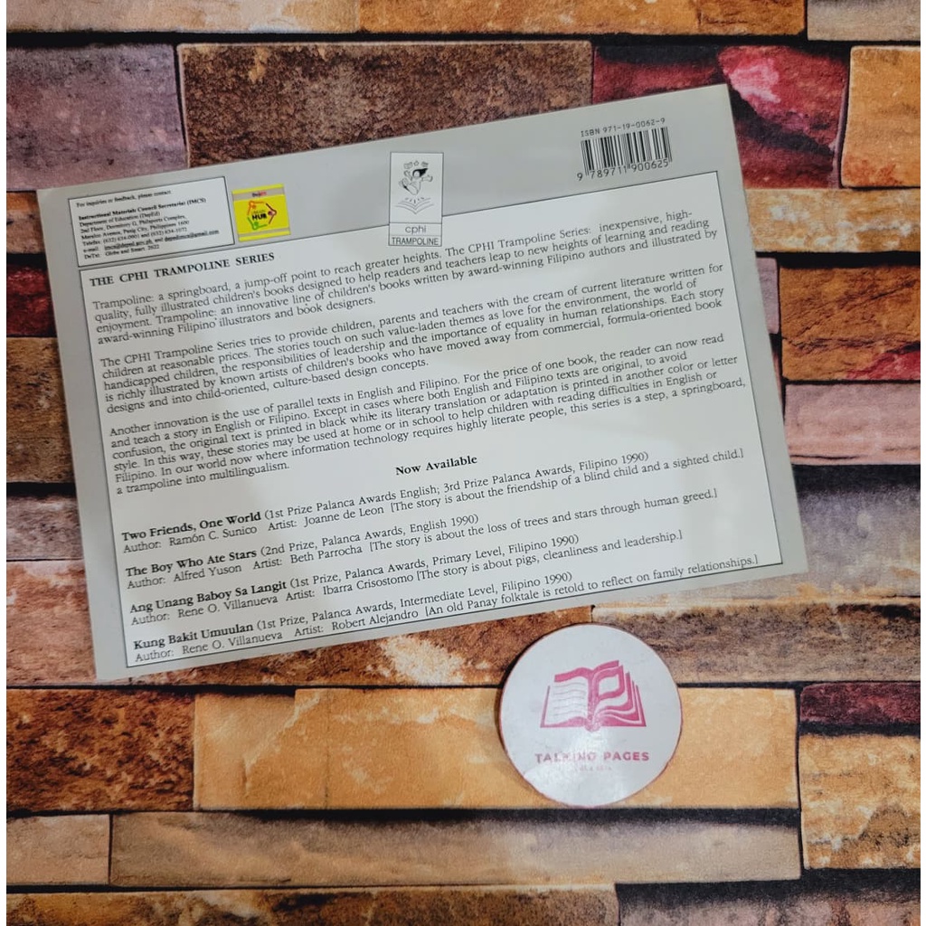 Two Friends, One World by Ramon C. Sunico and Joanne de Leon (Children ...