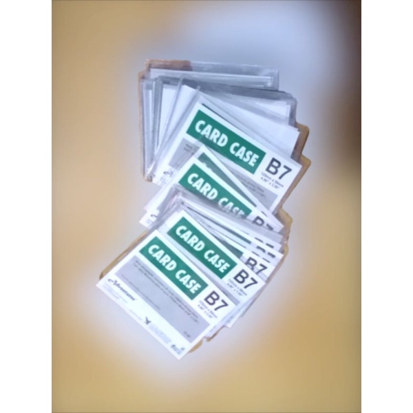 Adventurer Plastic Card Case B7 (125mm x 88mm). Sold per piece ...